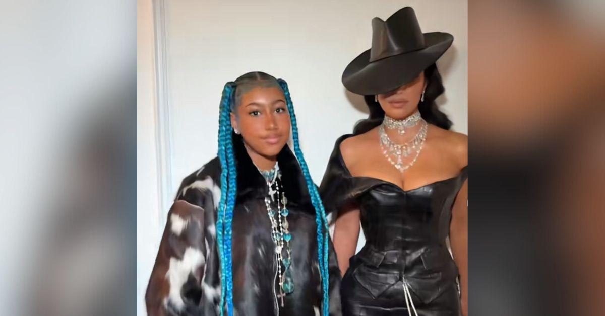 Kim Kardashian Wows in Black Leather Outfit at 2025 Met Gala as Eldest ...