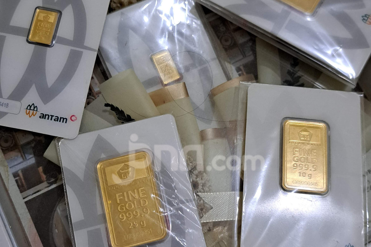 Harga emas dan perak Antam sore ini, 21 Juni 2026 turun! Pecahan 1 gram ...