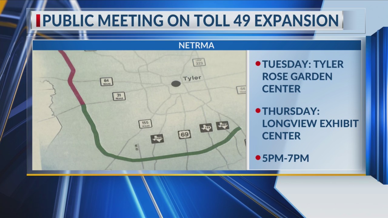 NETRMA to host public meeting on Toll 49 extension to US 271