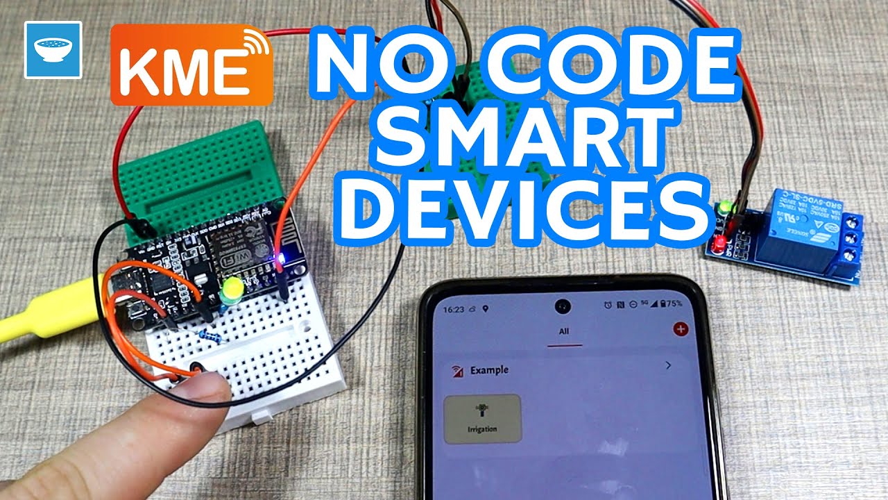 Build Smart Devices Without Coding – Easy DIY with KME Smart Platform!