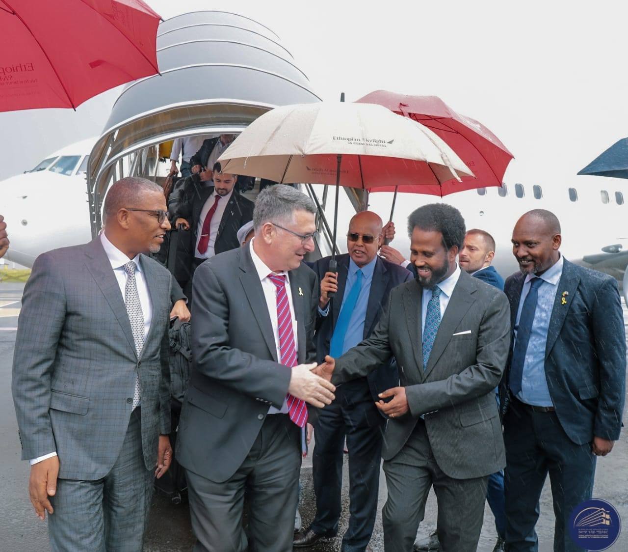 Israeli Foreign Minister Gideon Saar Arrives in Addis Ababa for ...