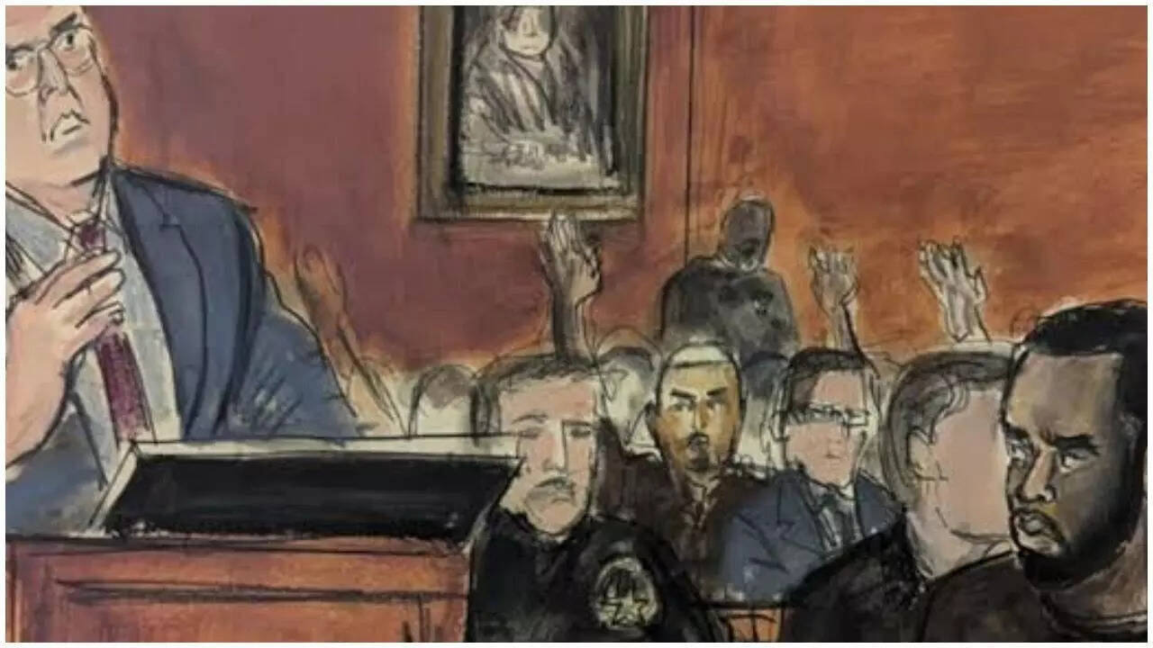 Sean 'Diddy' Combs Trial: CCTV footage of the rapper assaulting Cassie ...