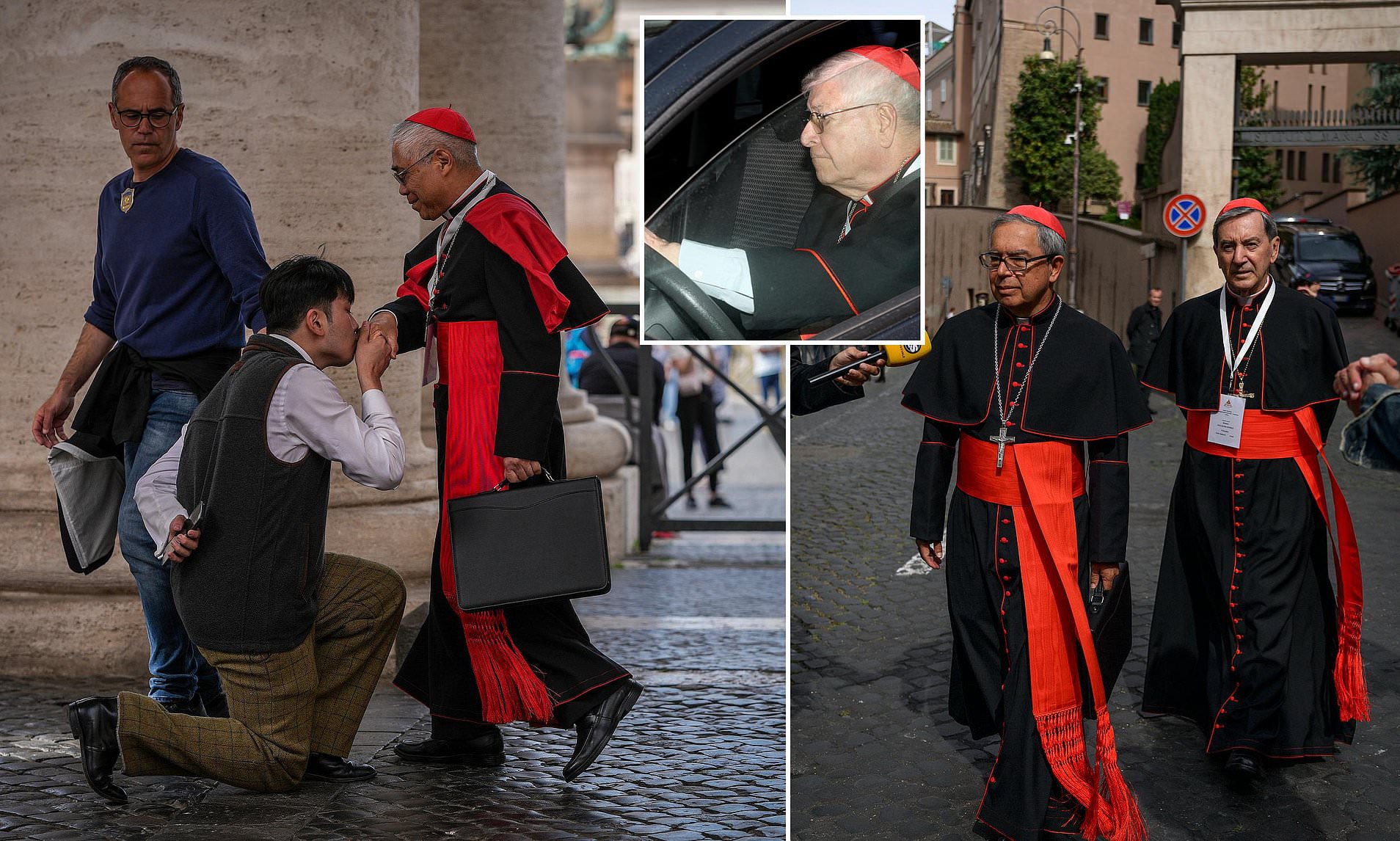 Cardinals come together before conclave: Senior members of the church ...