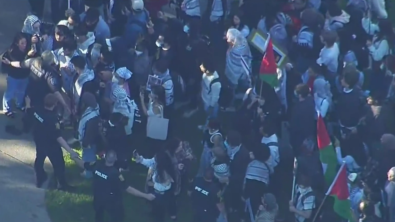 Michigan AG dismisses charges against 7 pro-Palestinian protesters at ...