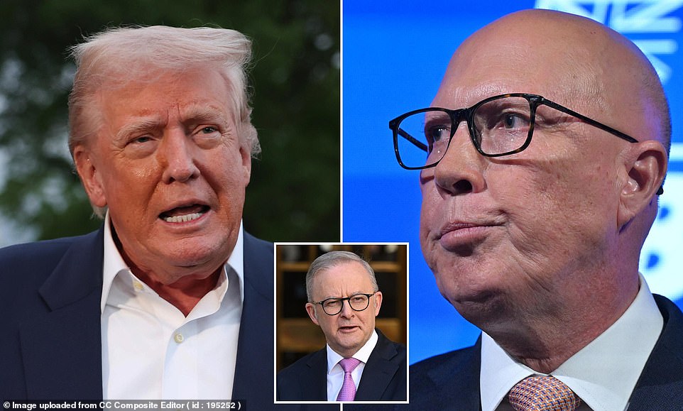 Trump's reaction to Australian election result