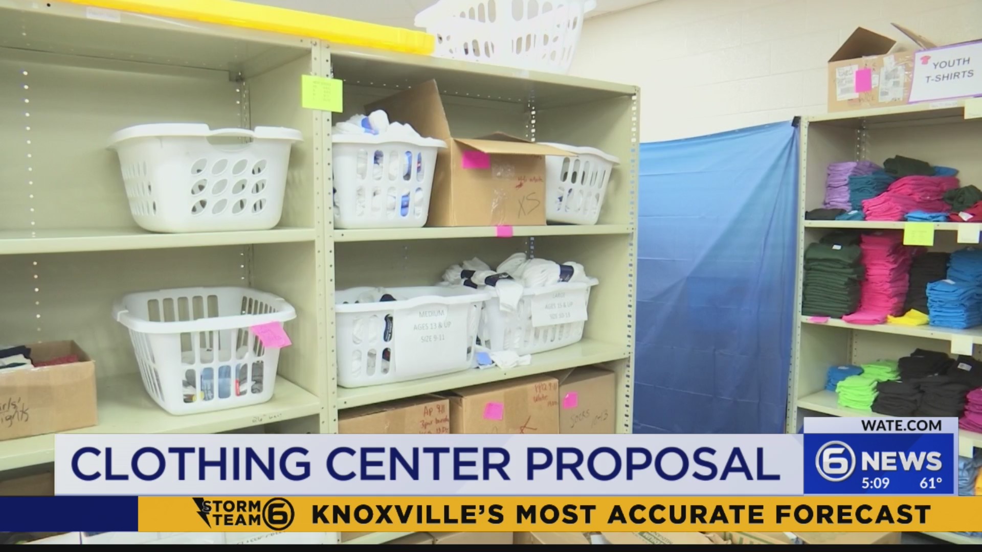 BOE considering proposal to take over clothing center