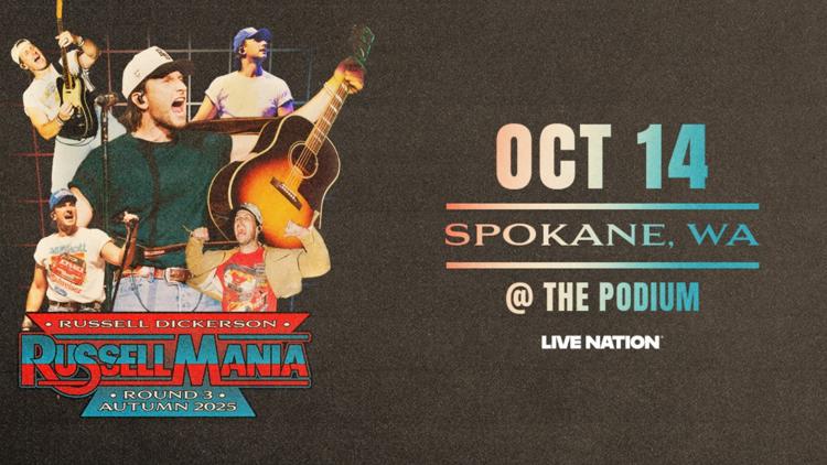 Country music star Russell Dickerson bringing 'Russell Mania' tour to ...