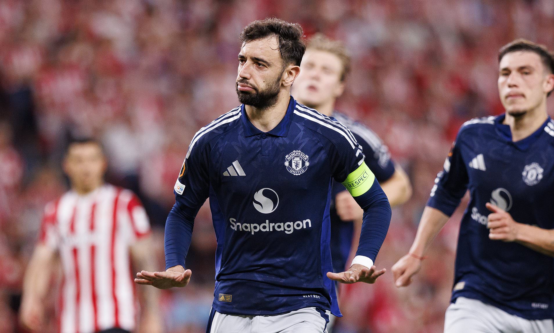 Saudi side Al-Hilal line up big-money Bruno Fernandes swoop this summer ...