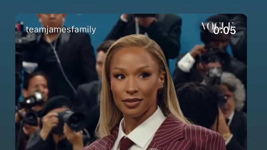 LeBron James has intense reaction to wife Savannah's Met Gala 2025 ...