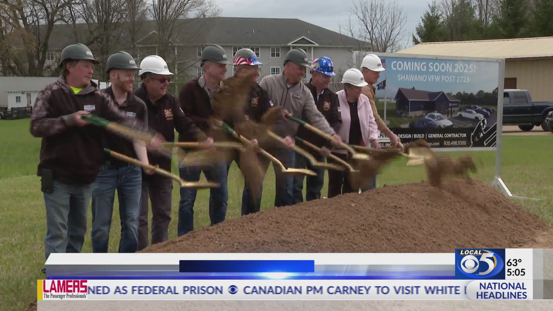 Military family donates land for new VFW Building in Shawano