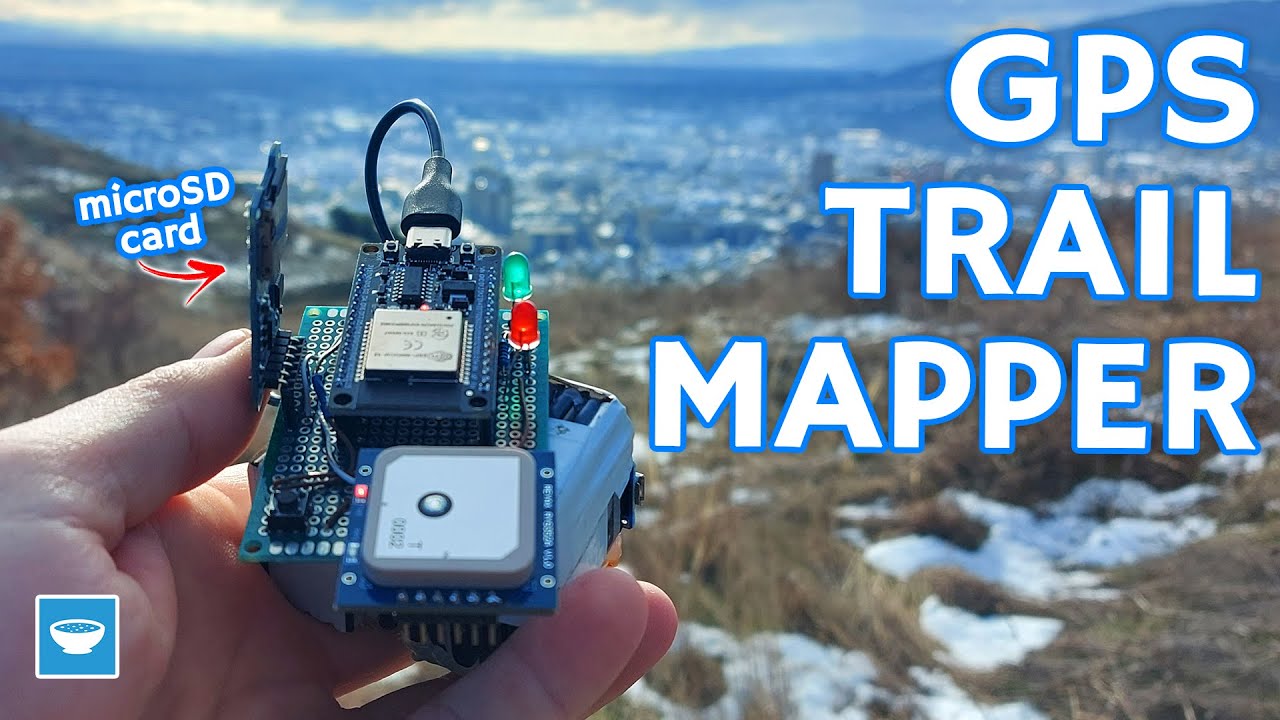 Nature Trail Mapper in KML format with ESP32, RYS352A GPS Module and ...