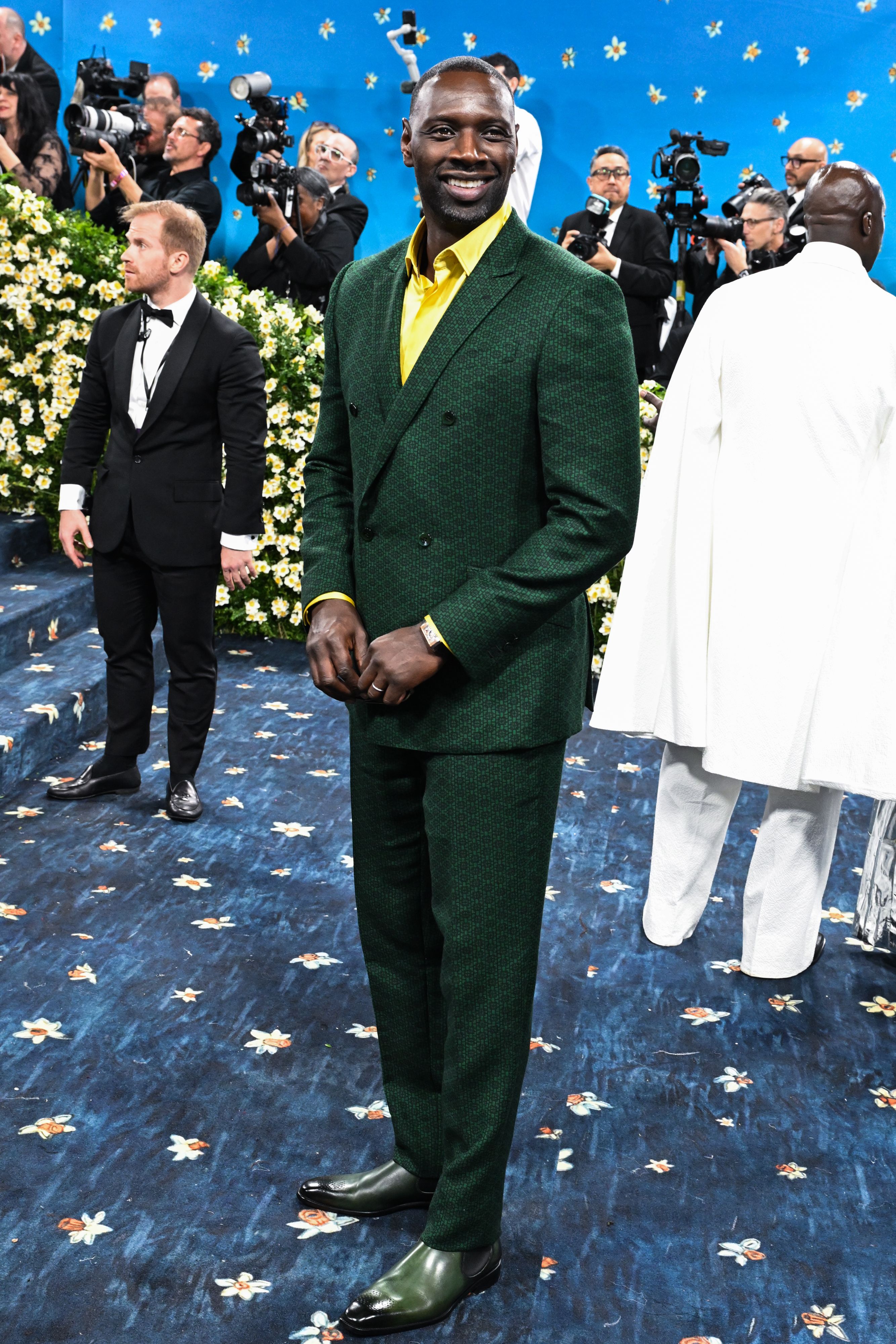 Omar Sy et Guillaume Diop, les Français illuminent le Met Gala 2025