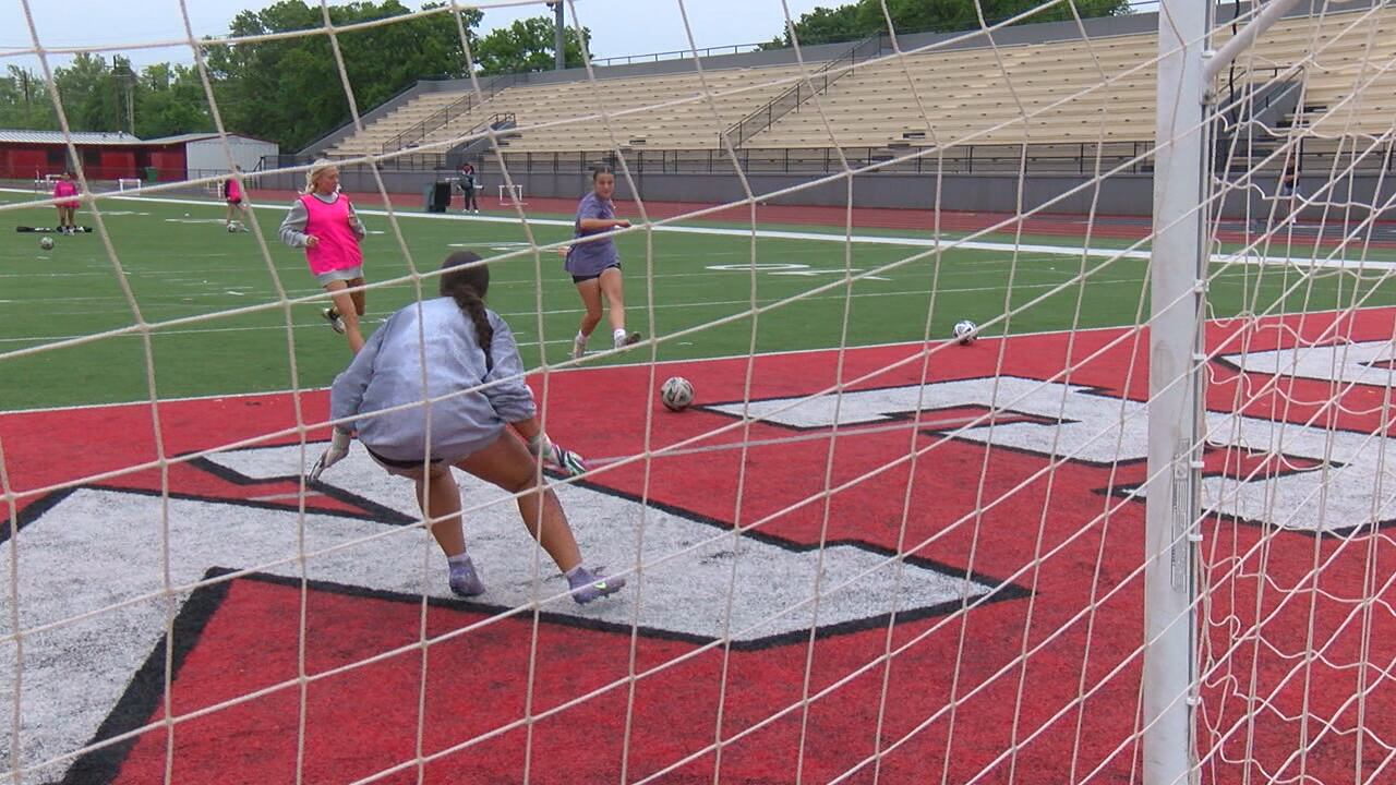 Duncan Demons Girls soccer squad makes their way to the state tournament