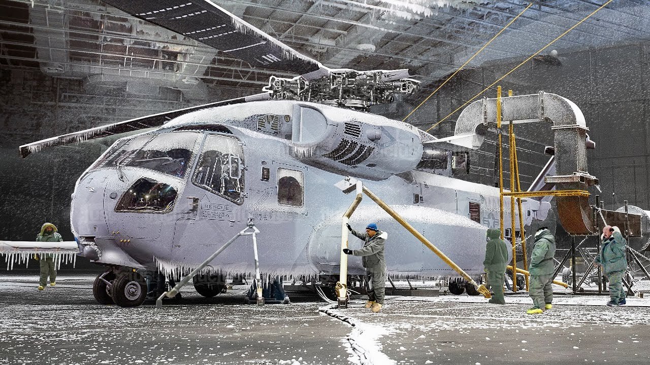 Inside US Super Cold Laboratory Testing Massive Helicopters at Extreme ...