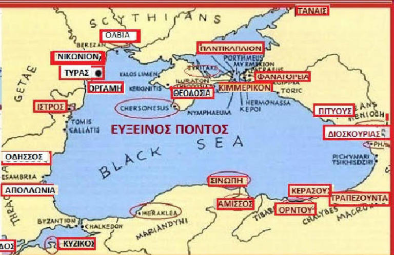 Αποκαλύπτονται οι θρυλικές ελληνικές αποικίες του Εύξεινου Πόντου (φωτό)