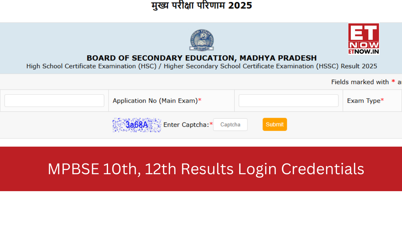 [Login Credentials ] MP Board Class 10th, 12th Result 2025 OUT: MPBSE Login Credentials to ...