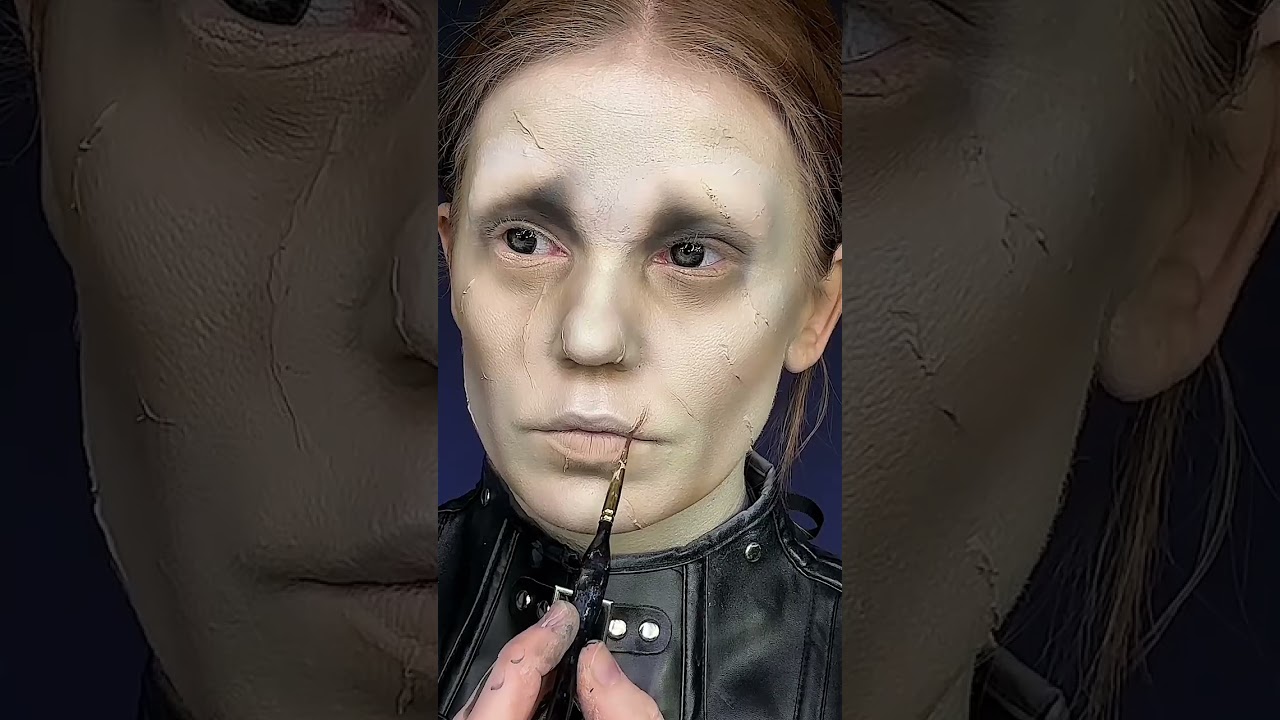 Must-See Edward Scissorhands Cosplay Makeup Tutorial