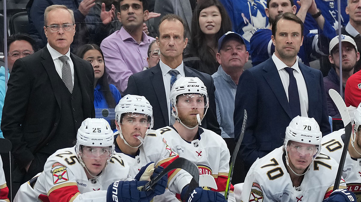 Panthers’ Paul Maurice sends ‘hopeful’ Anthony Stolarz message after Game 1