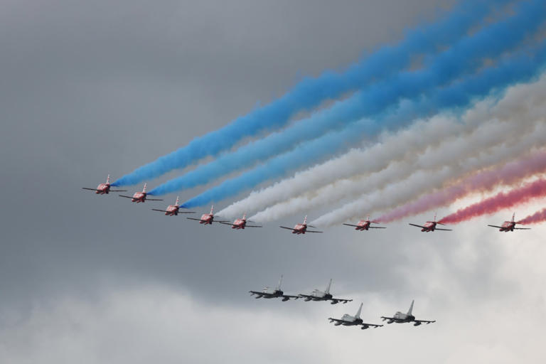 When will the Red Arrows be on display again in 2025?