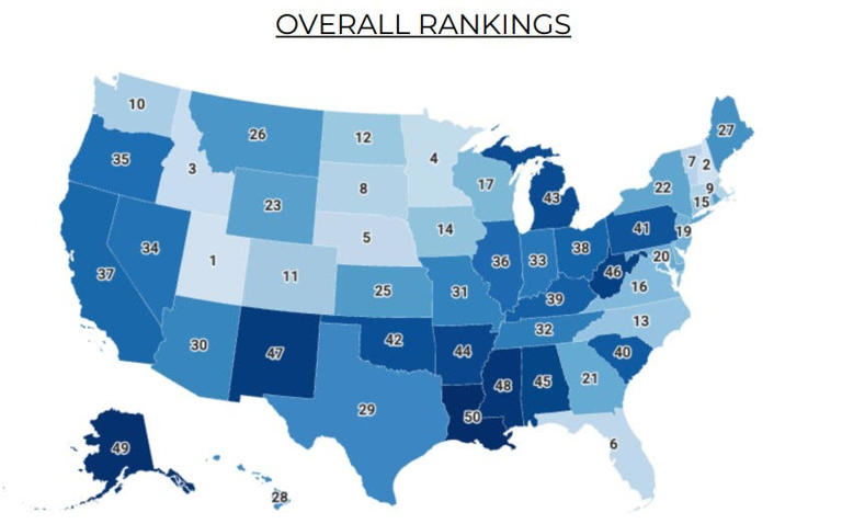 Is NY the best state in America? See the 2025 U.S. News Best States ...