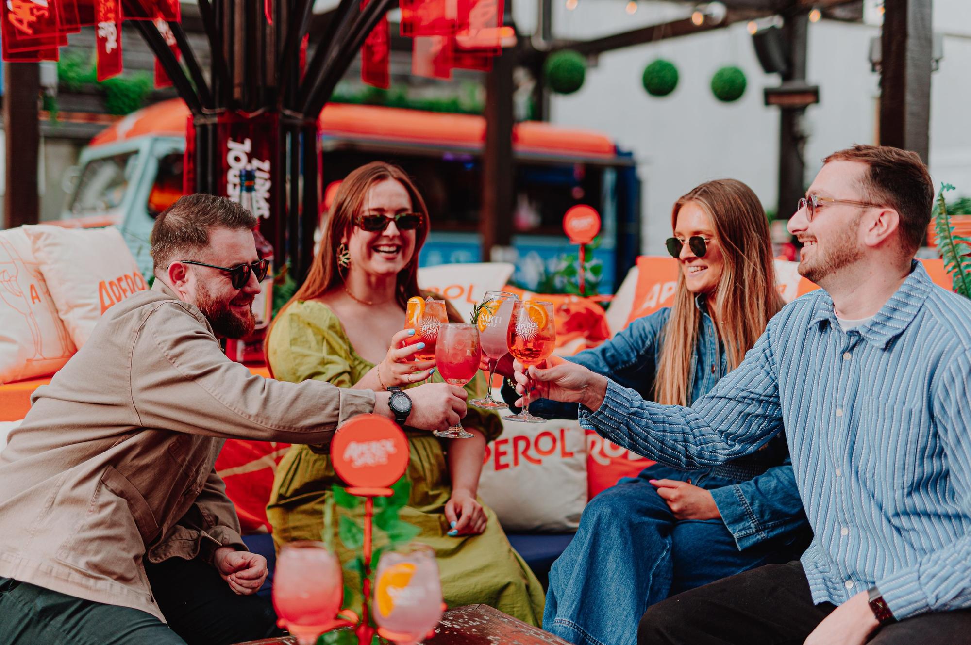 Edinburgh’s Cold Town House partners with Aperol to transform iconic ...