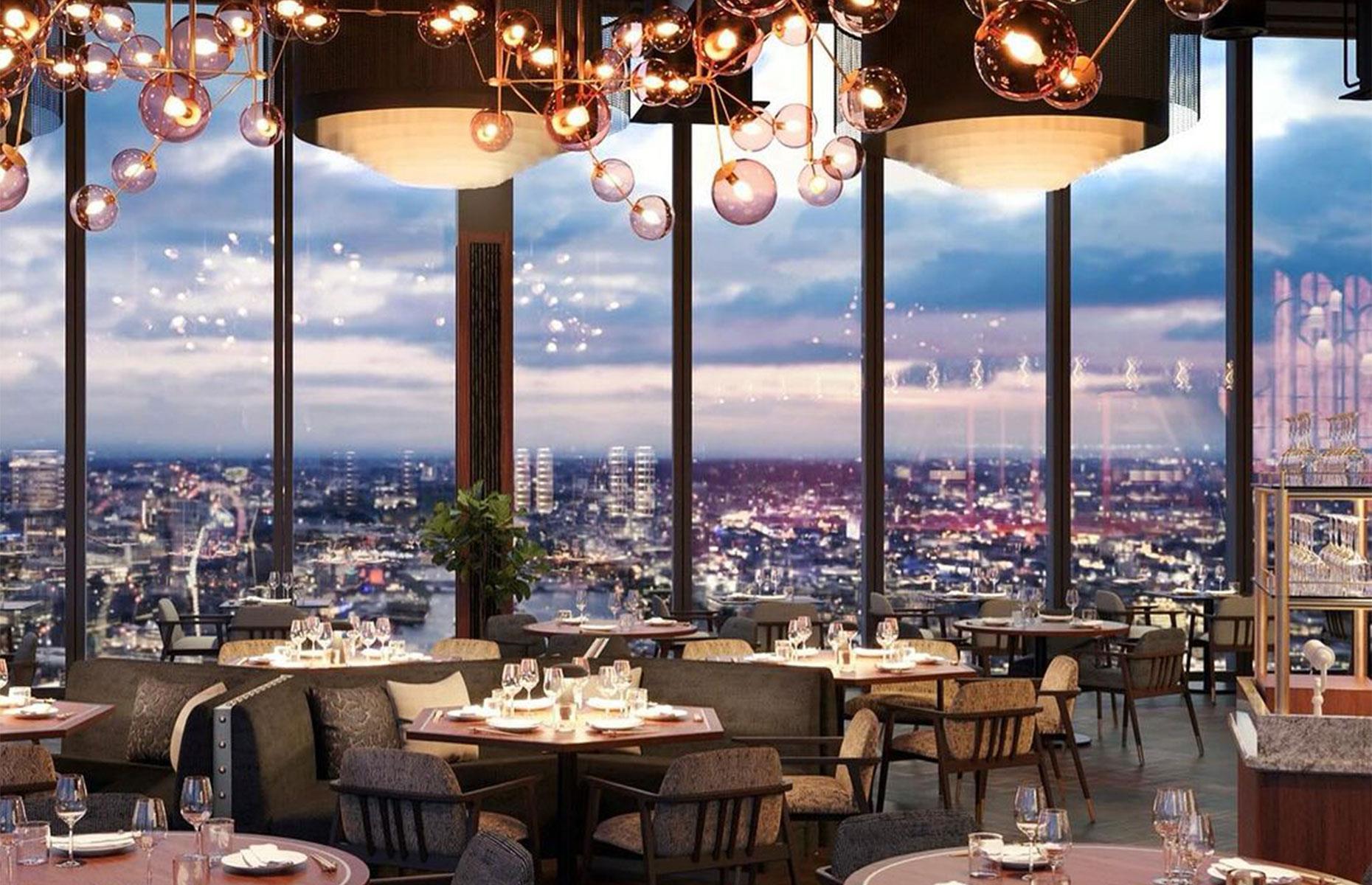 The world’s highest restaurants with jaw-dropping views