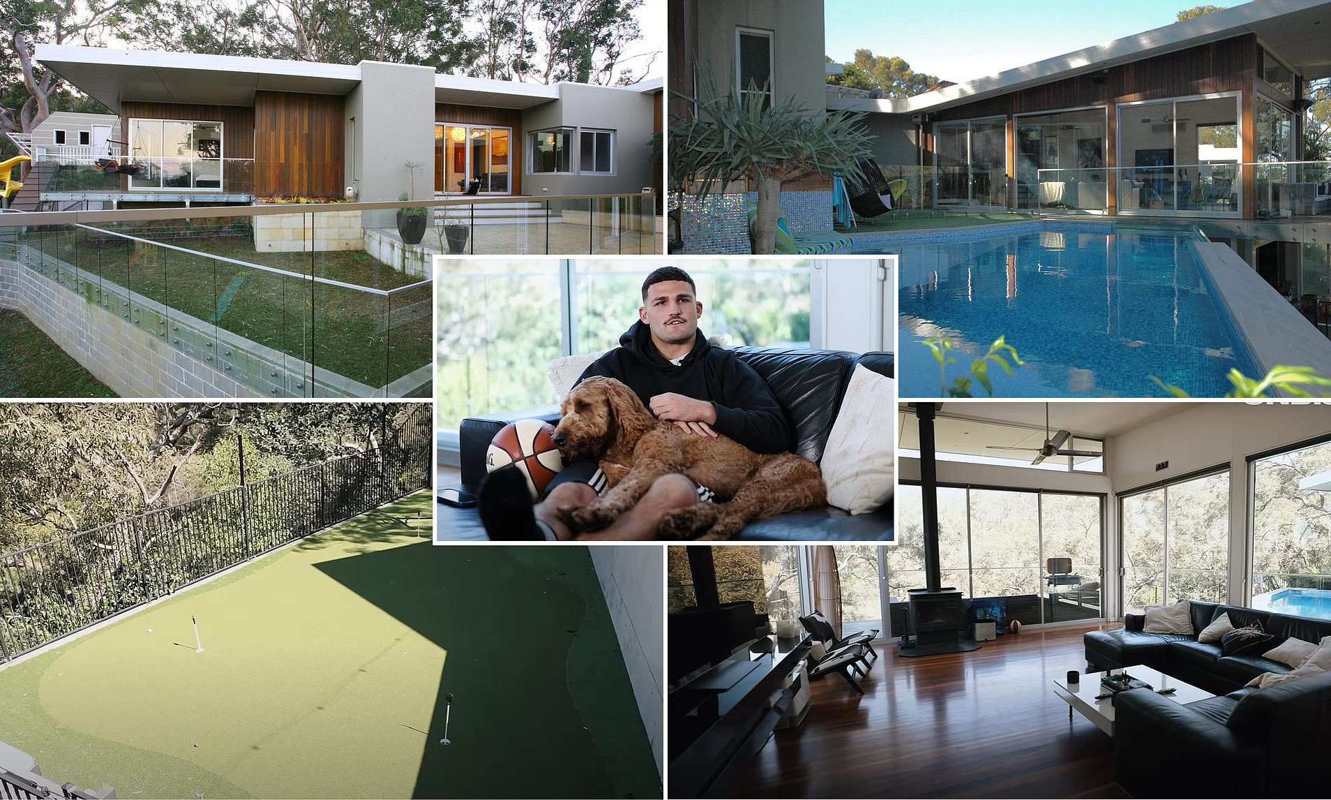 Go inside footy superstar Nathan Cleary's home as it gets a stunning ...
