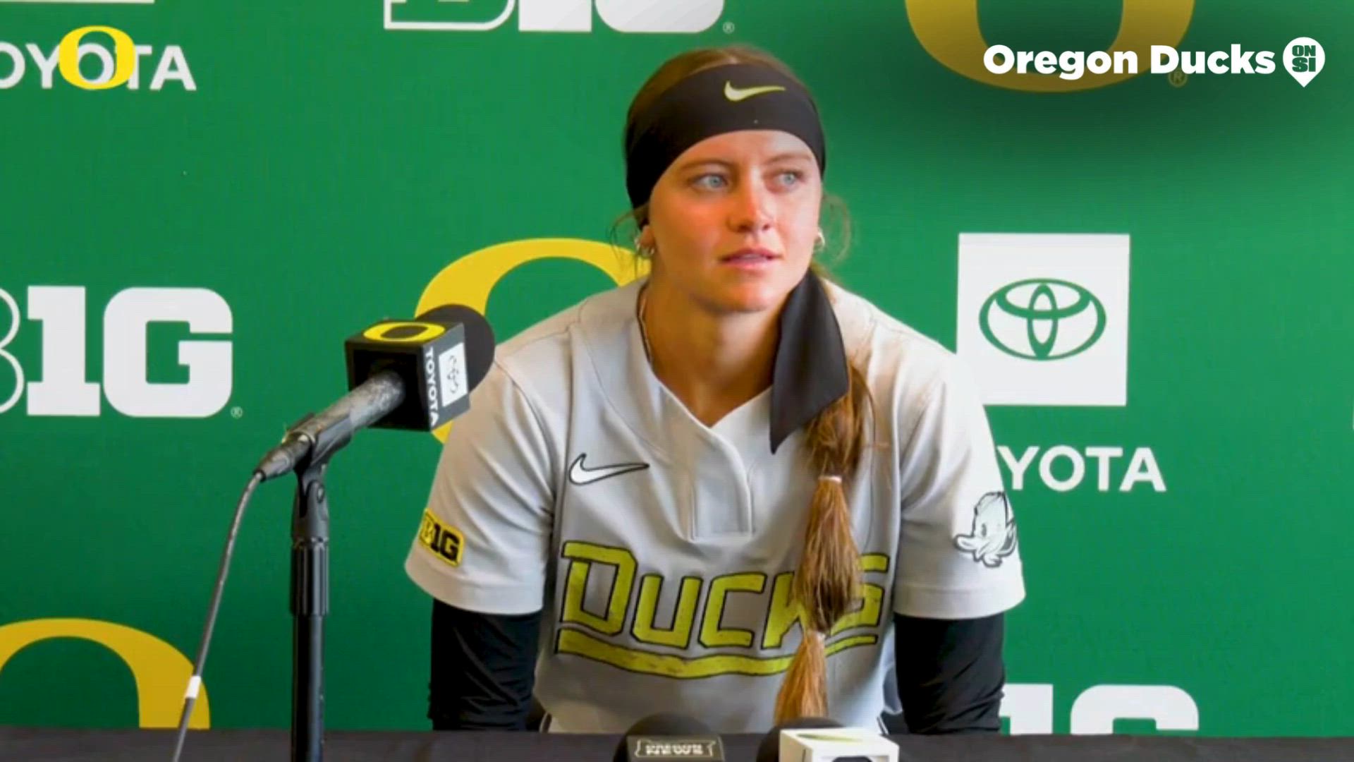 Oregon Ducks Outfielder Kedre Luschar Reflects on Senior Day, Big Ten ...