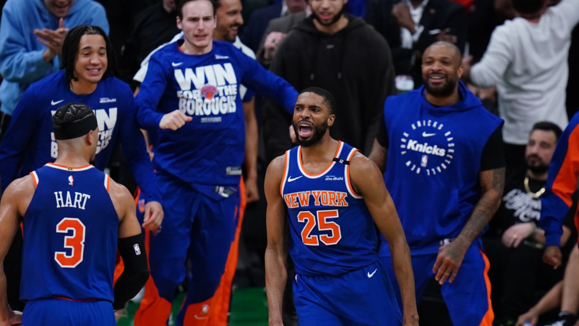 Knicks Stage Epic Comeback to Upset Celtics 108-105