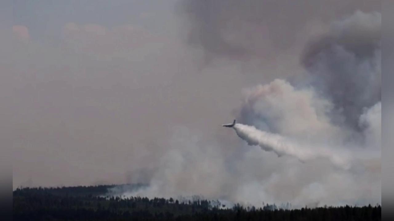 Russian planes fight wildfires raging in southeast of country