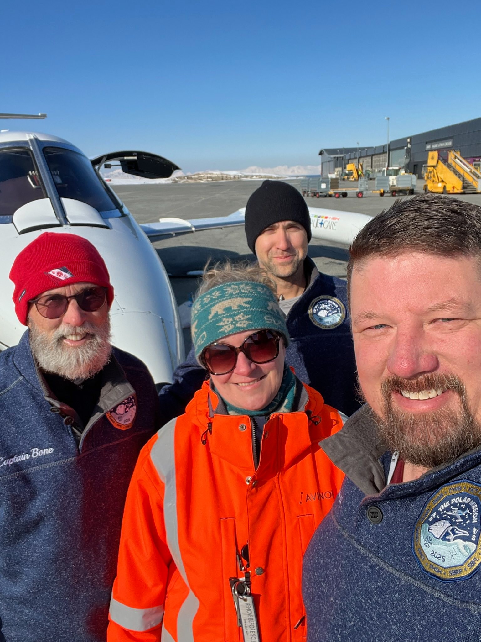 Learjet crew returns after record-setting Polar flight