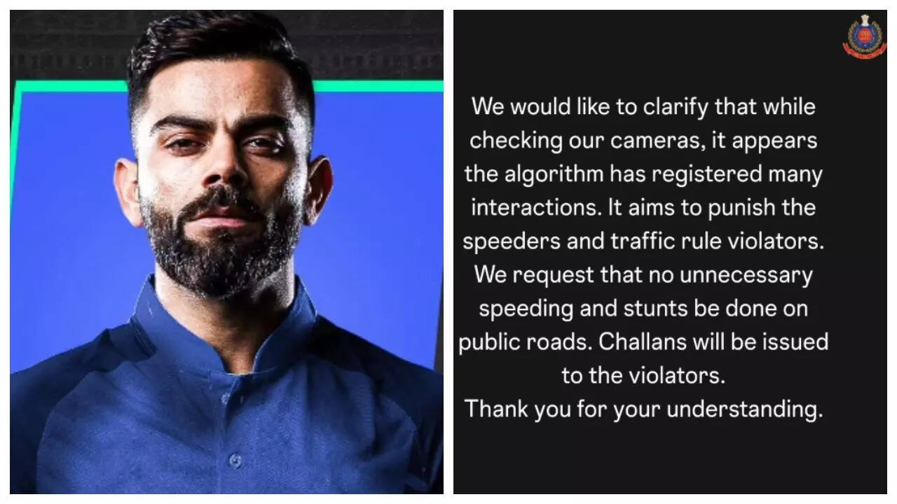After Rahul Vaidya, Delhi Police takes a shot at Virat Kohli's ...