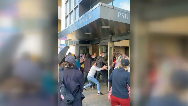 5 arrested at Portland State protest plead not guilty