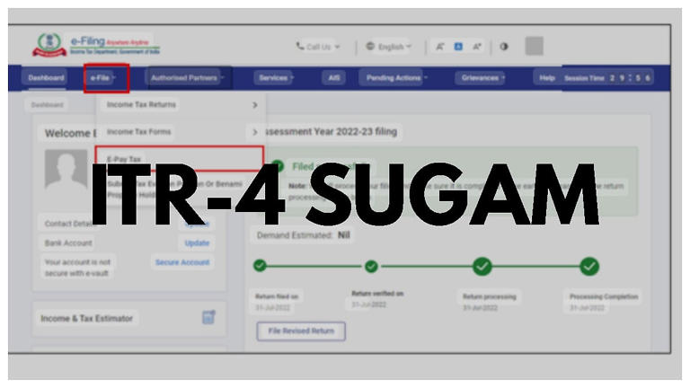 Presumptive Taxpayers Get Relief, ITR-4 Sugam Now Covers LTCG Up To ₹1. ...