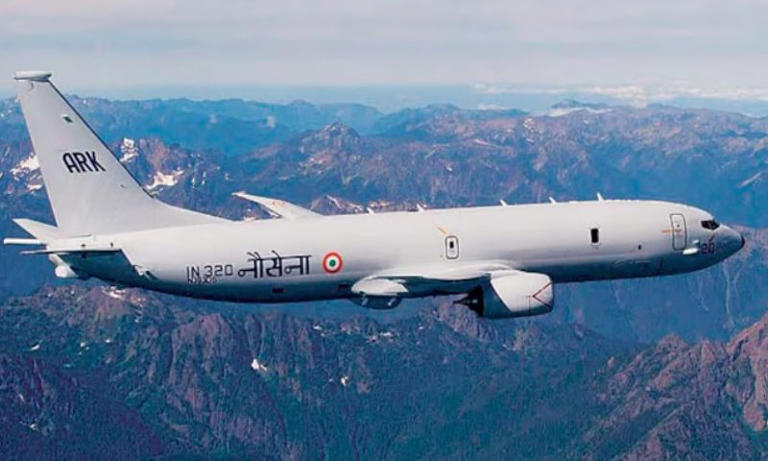 Pakistan navy detects Indian spy plane near maritime border