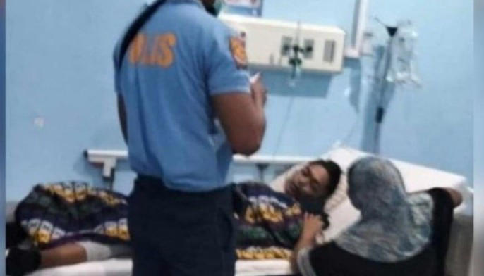 Suspect in heinous crimes nabbed while in hospital