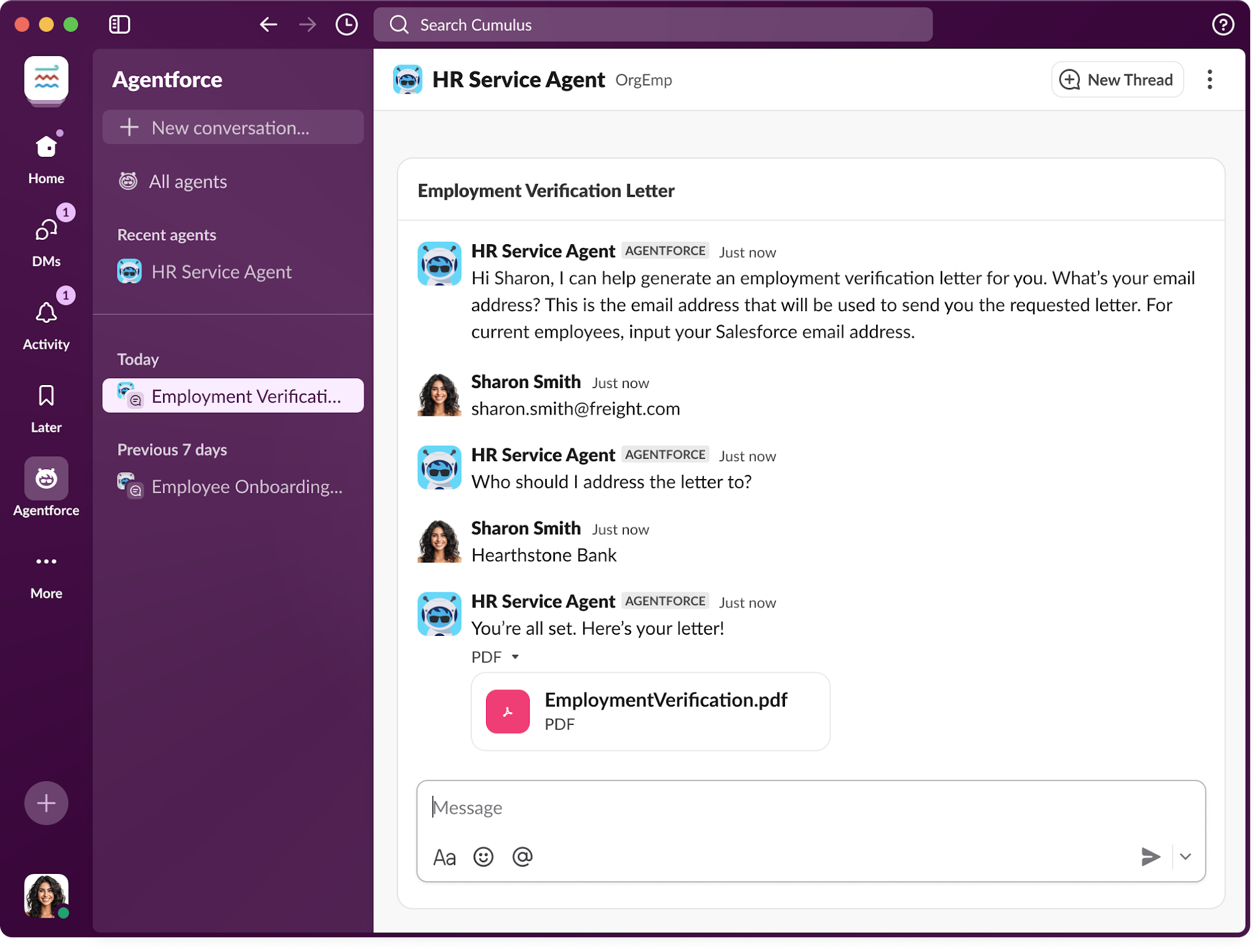 Salesforce Launches Agent-Powered HR Service