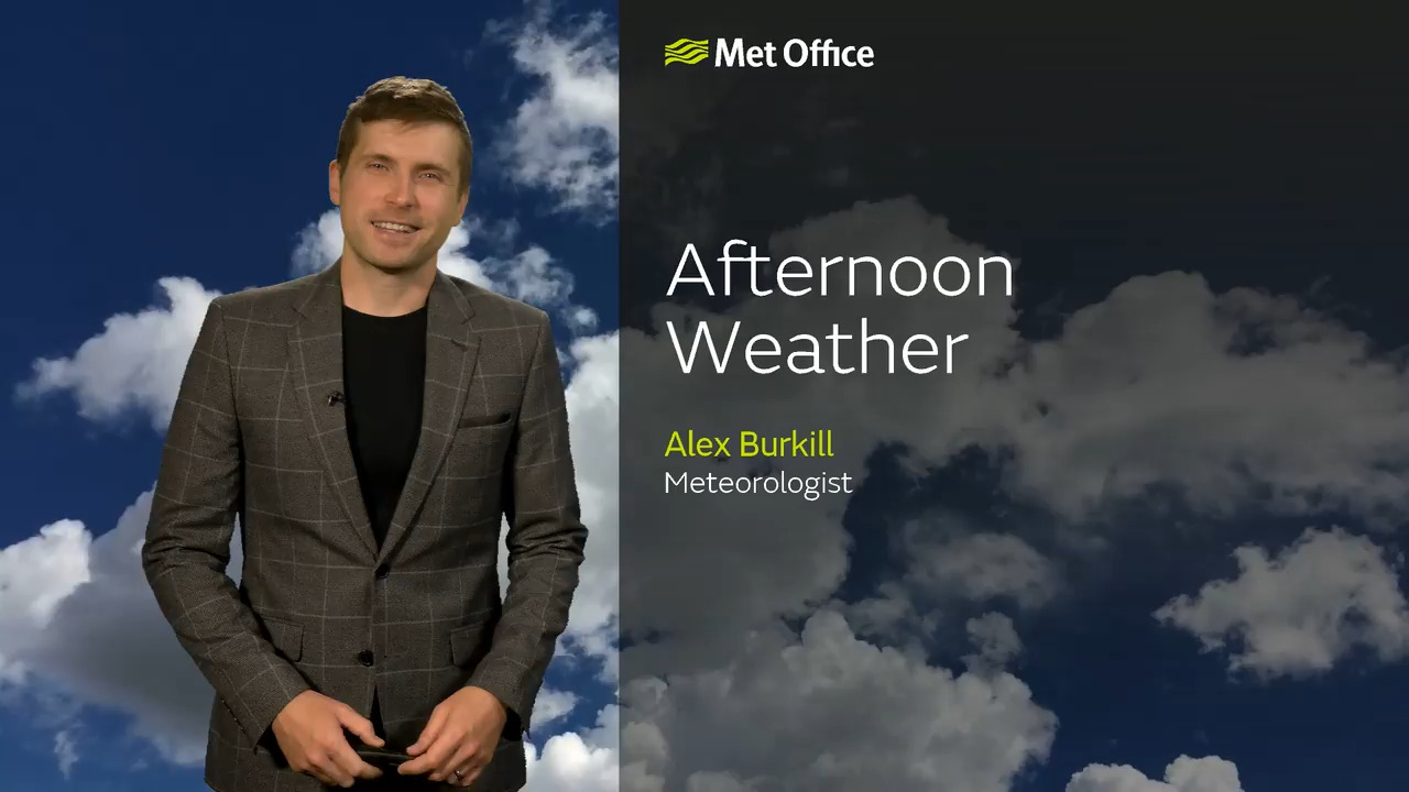 Met Office Tuesday afternoon weather forecast 06/05/2025