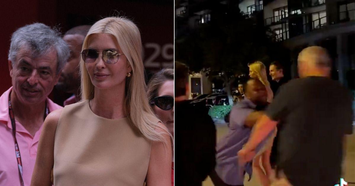 Ivanka Trump's Bodyguard Protects Star as He Shoves Mystery Man Trying ...