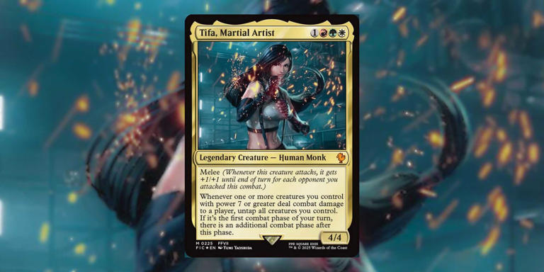Magic: The Gathering's Cloud & Tifa Cards Uphold A 28-Year FF7 Tradition