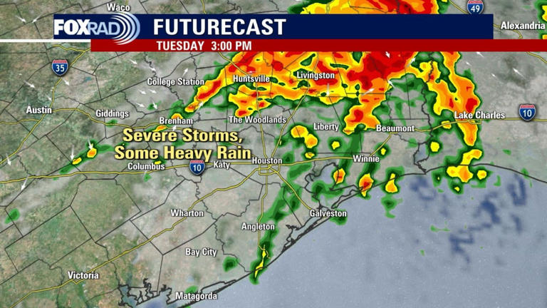 Houston weather: Tornado Watch ends for Tuesday, latest watches, warnings