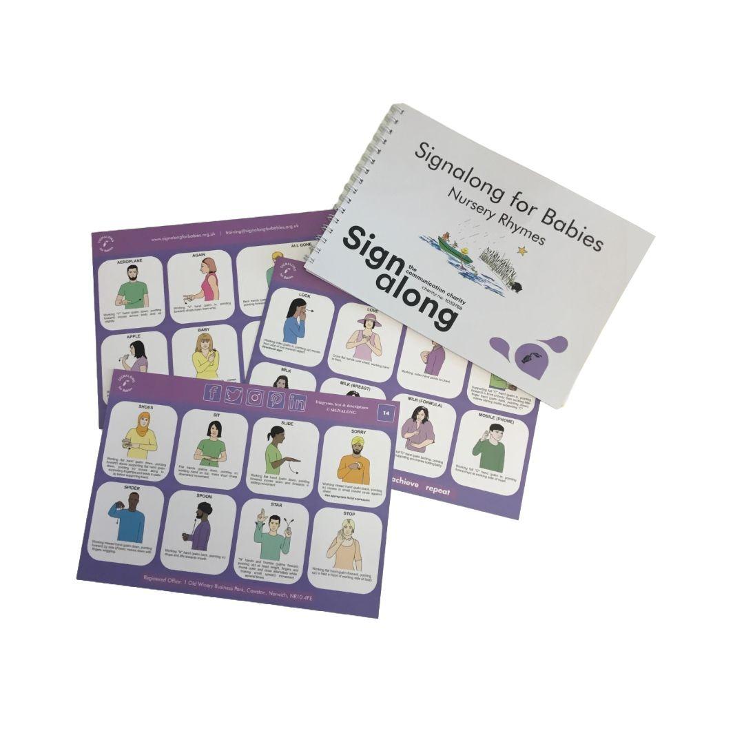 Sign-supported communication charity launch baby signing classes