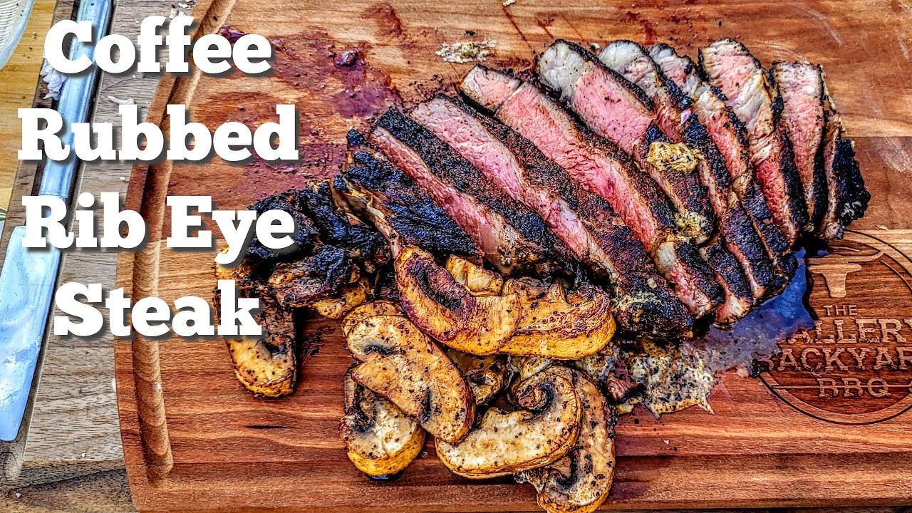 Coffee Rubbed Steak Recipe | Mustard Cognac Sauce | Masterbuilt Gravity ...