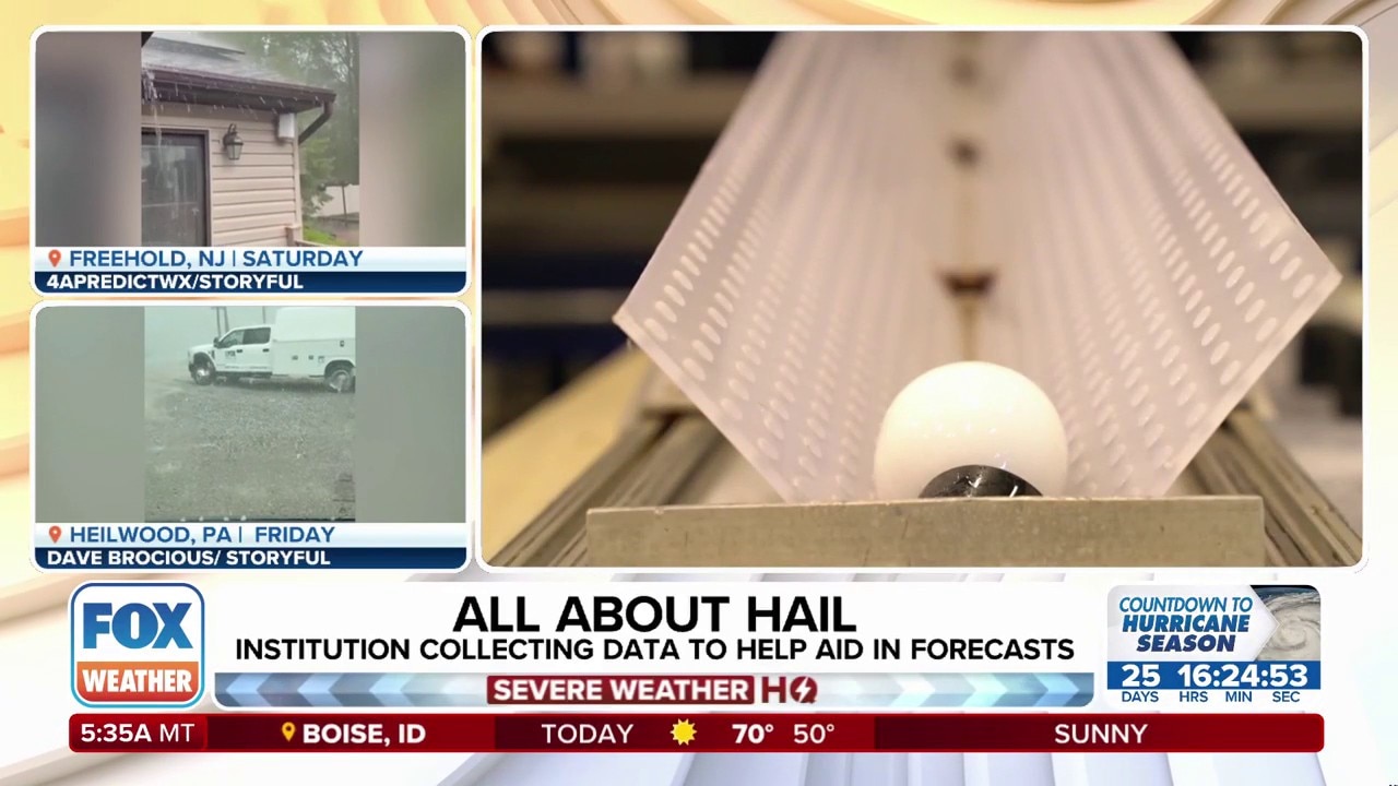 All about hail: Institution collecting data to help aid in forecasts