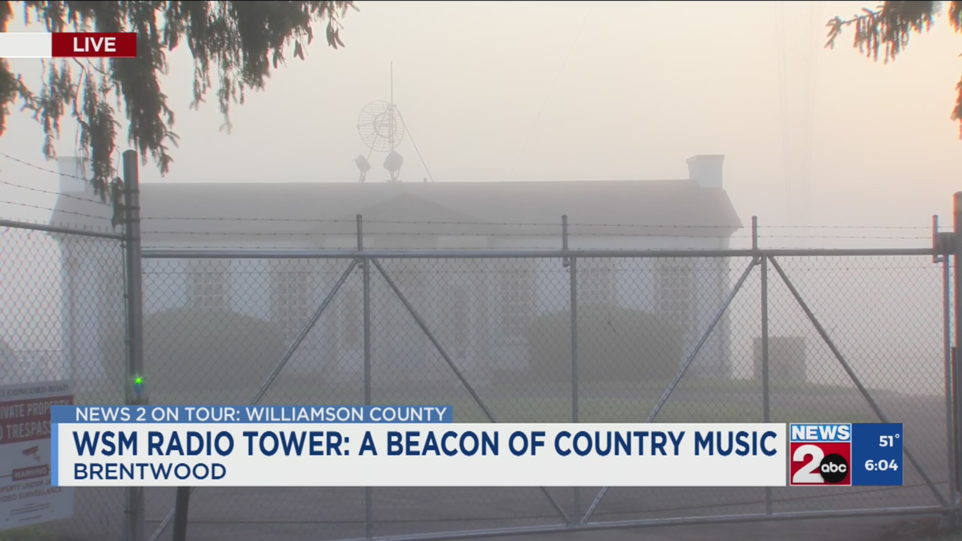 WSM radio tower: A beacon of country music