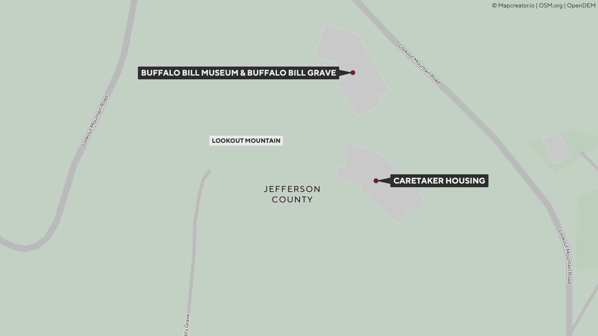 Caretaker assigned to Lookout Mountain for building inspection, security