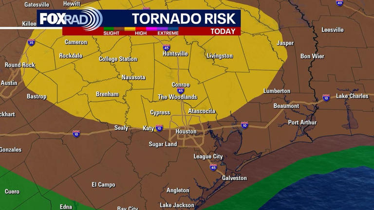 Houston weather: Tornado Watch ends for Tuesday, latest watches, warnings