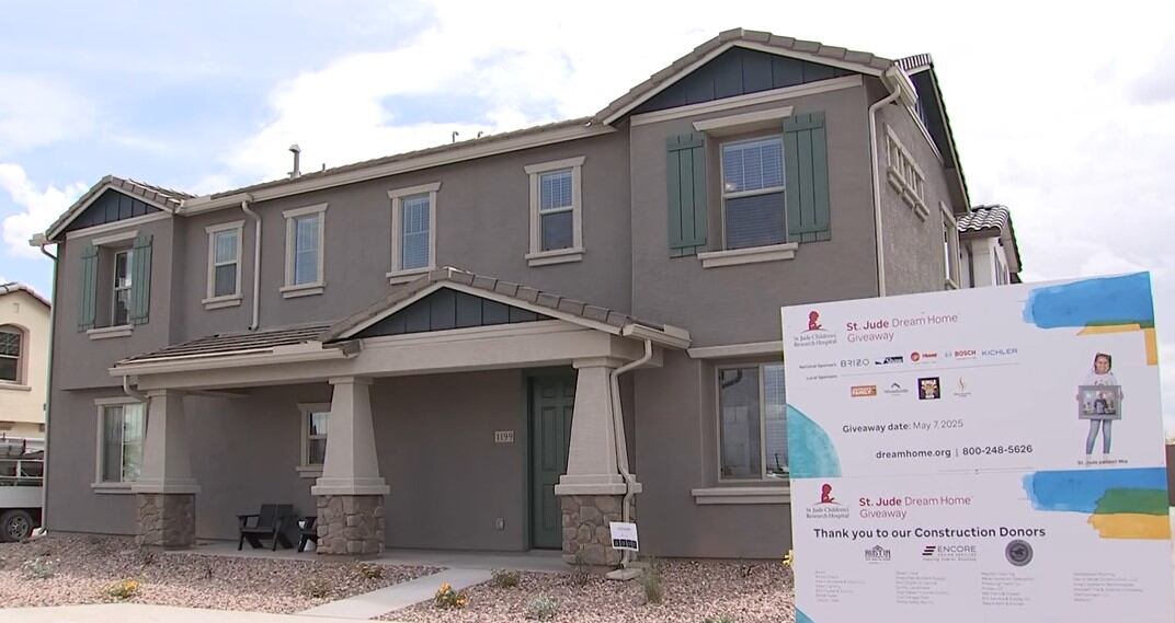St. Jude Dream Home given away today on Arizona’s Family