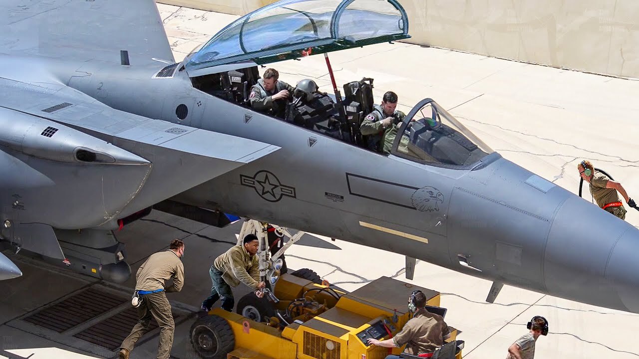 Preparing US Most Feared Interceptor Jet Before a Mission