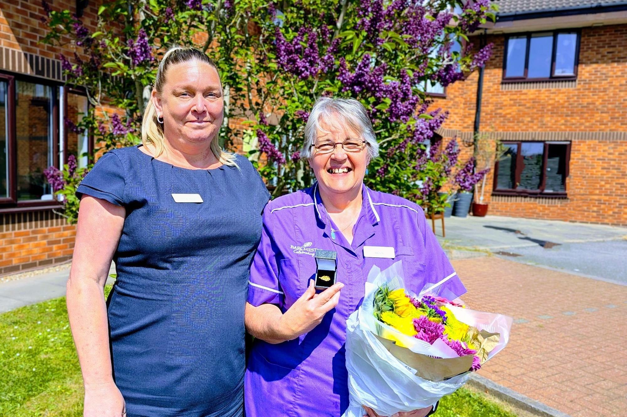 Housekeeper celebrates 30 years long service at Bridlington care home